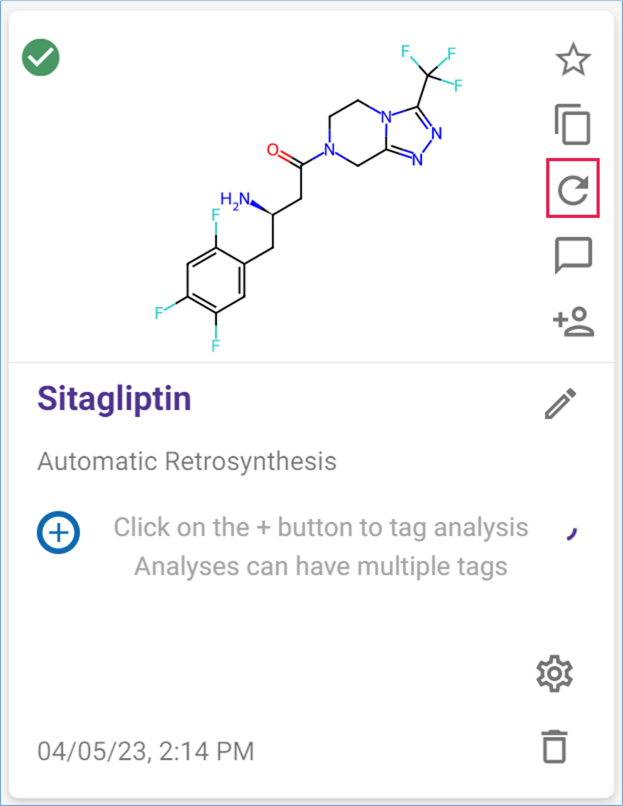 Rerun and Rename an Analysis