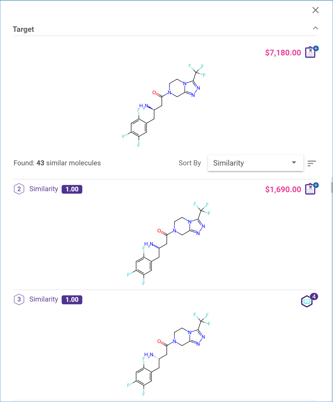 Similar Molecules Analysis
